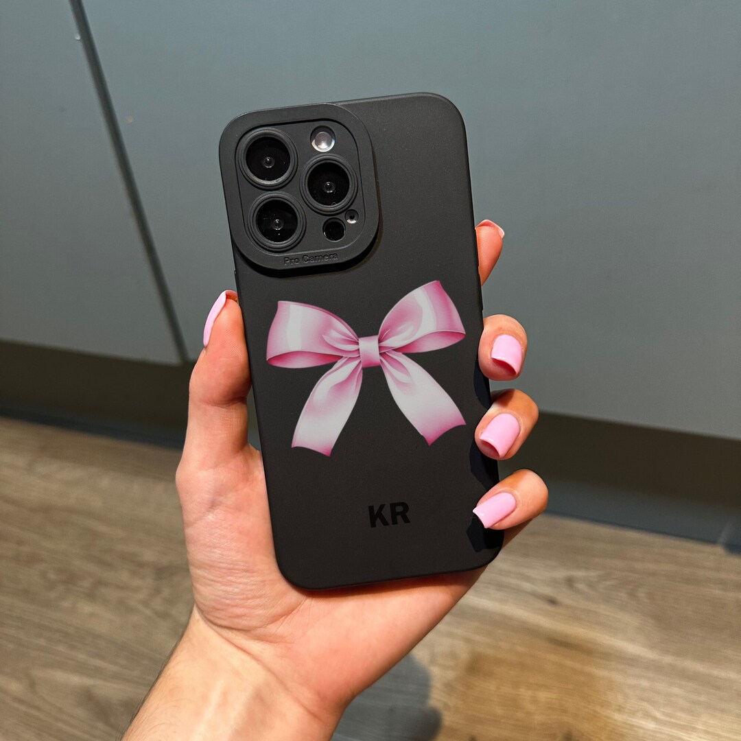 Bow Phone Case With Coquette Aesthetic for iPhone 15 14 13 12 11 11 Pro ...