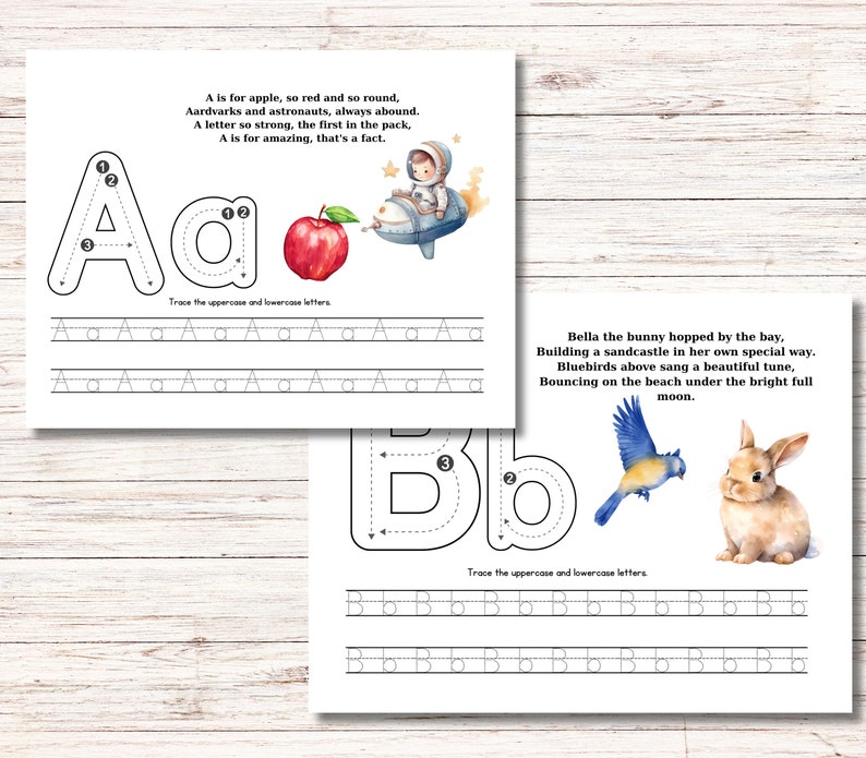 Alphabet Poems for Each Letter. Great for Kindergarten or Preschool ...
