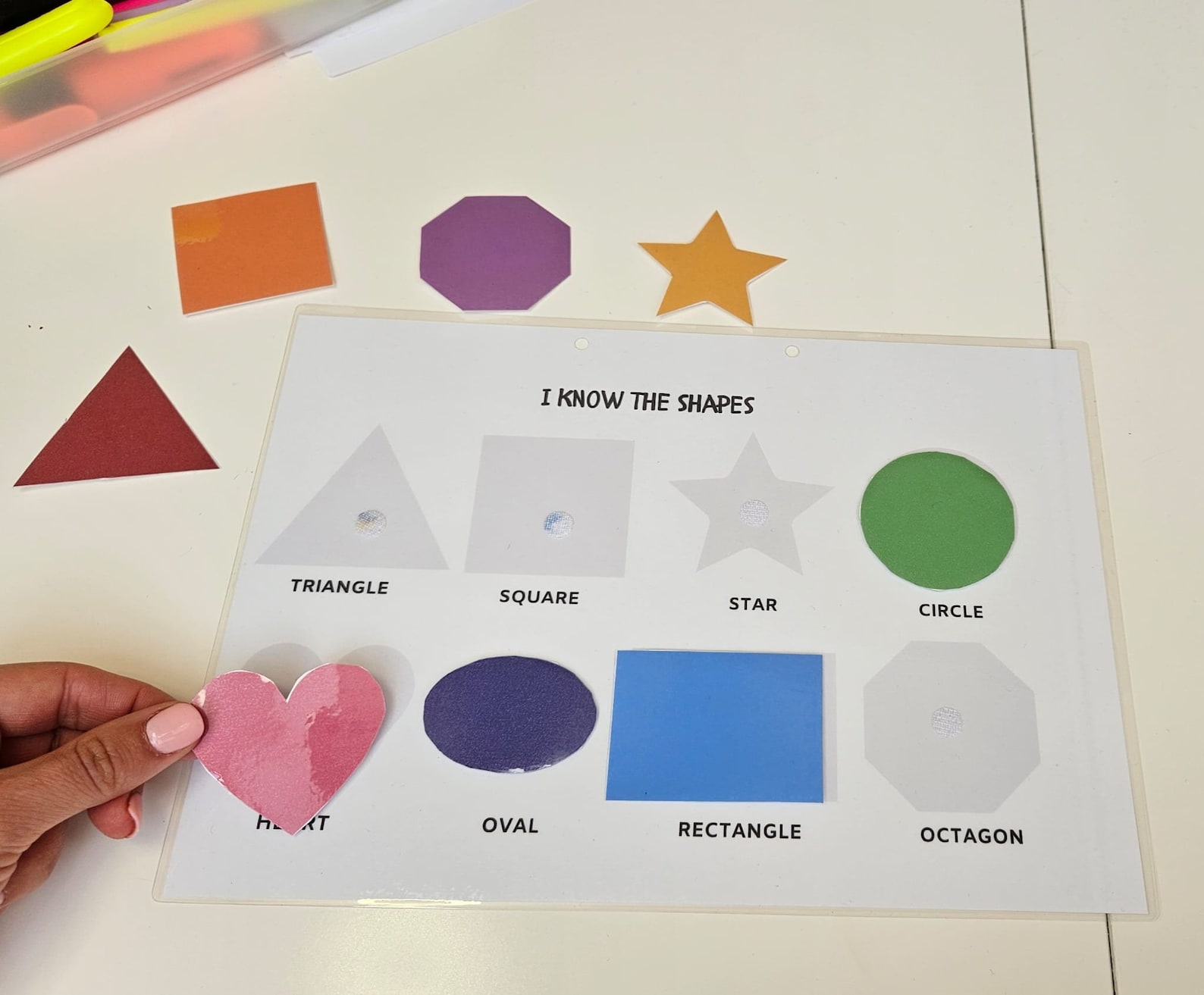 Printable Shapes Worksheets for Kids: Preschool - Kindergarten ...