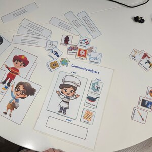 Community Helpers Printable, Montessori Activity (PDF Download) - Etsy