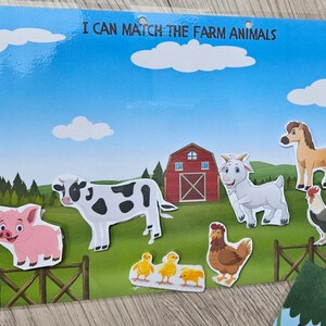 Animal Matching, Printable Animal Activity, Animal Habitats, Preschool ...