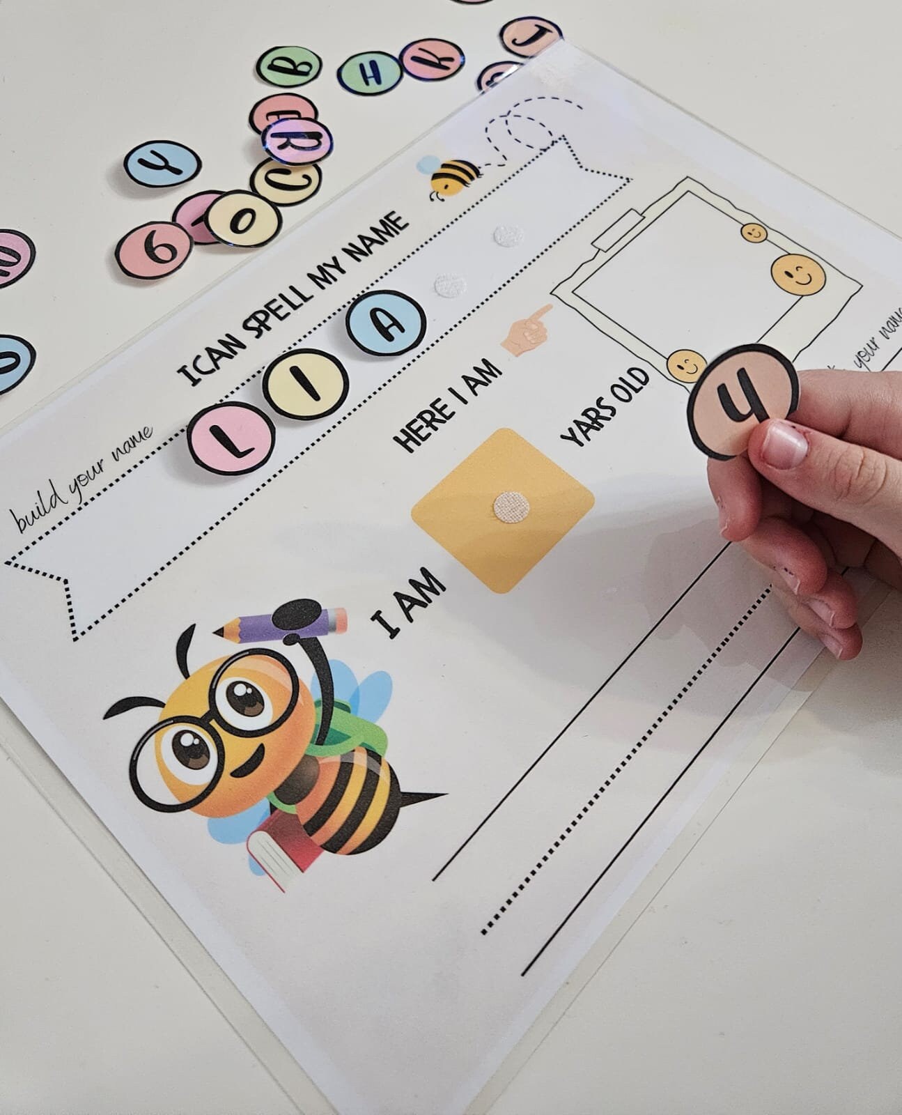 Name Activity for Kids, Printable - Etsy