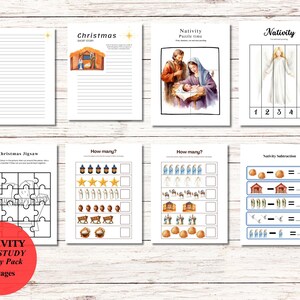 Nativity Unit Study, Nativity Activities, Nativity Poems, Nativity ...