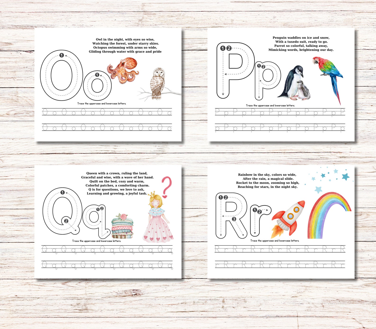 Alphabet Poems for Each Letter. Great for Kindergarten or Preschool ...