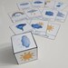 Weather Cards, Weather Cube. Weather Game. Montessori Flashcards. Pre ...