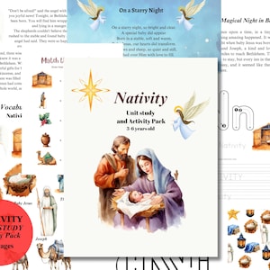 Nativity Unit Study, Nativity Activities, Nativity Poems, Nativity ...