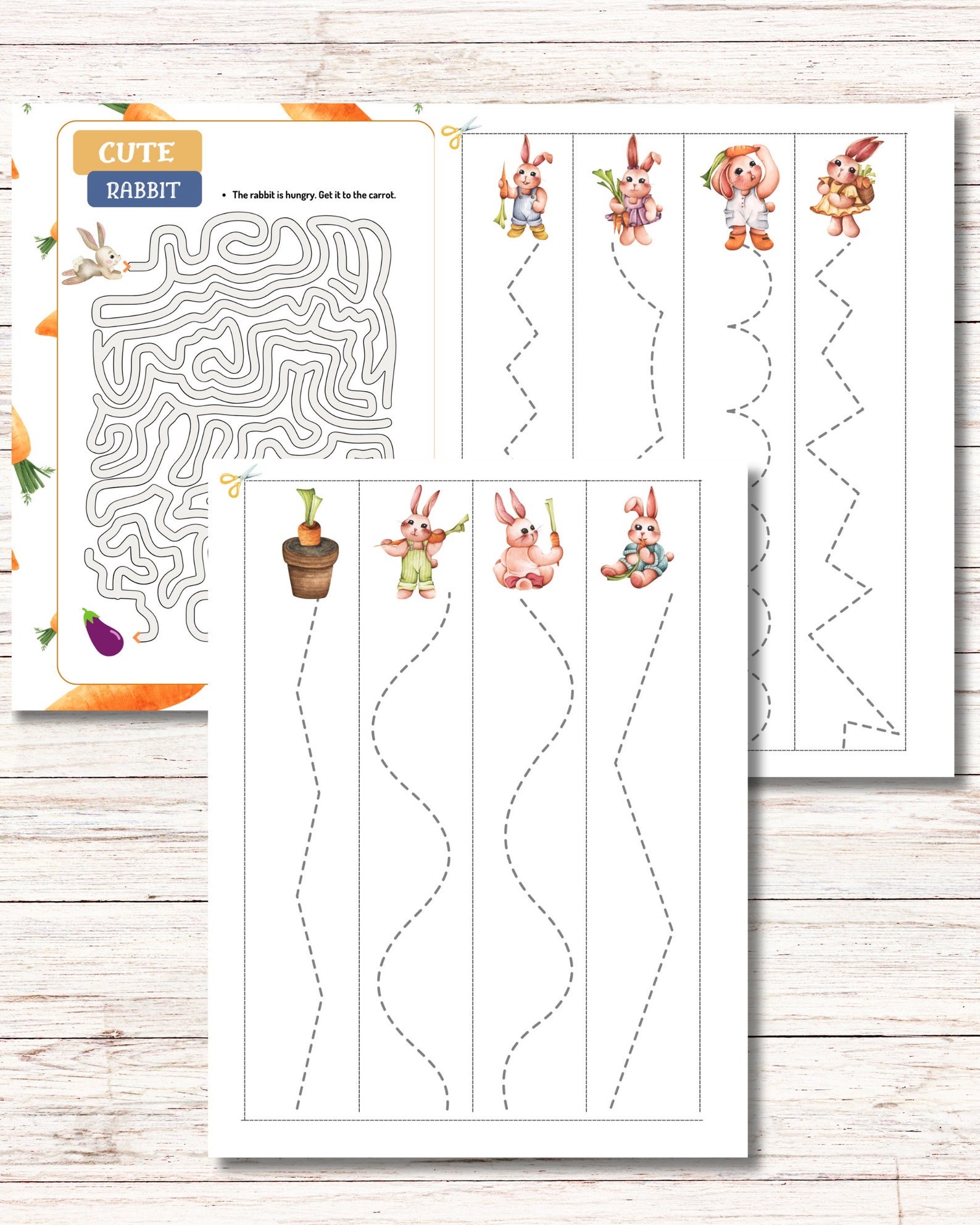 Carrot Unit Study, Vegetable Printable Activity, Nature Home School ...