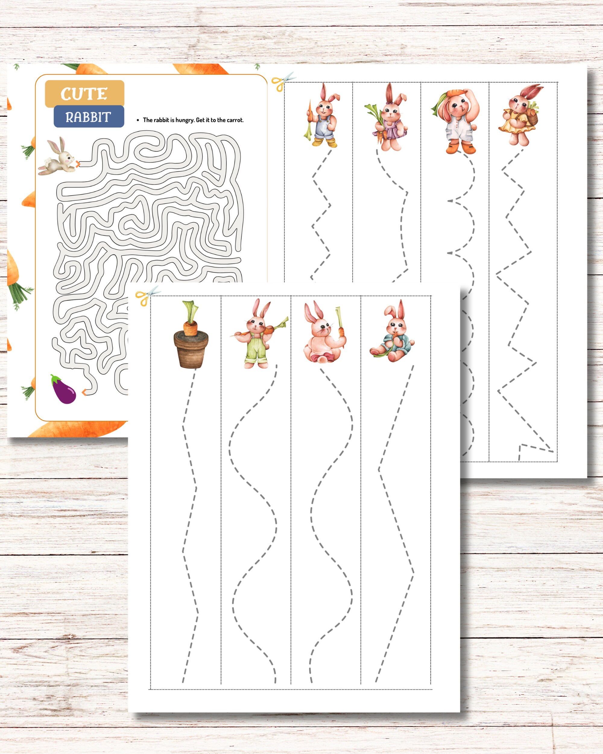 Carrot Unit Study, Vegetable Printable Activity, Nature Home School ...