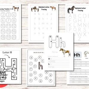 Horse Unit Study, Horse Activities, Horse Homeschool, Horse Anatomy, Horse Puzzle, Horse ...