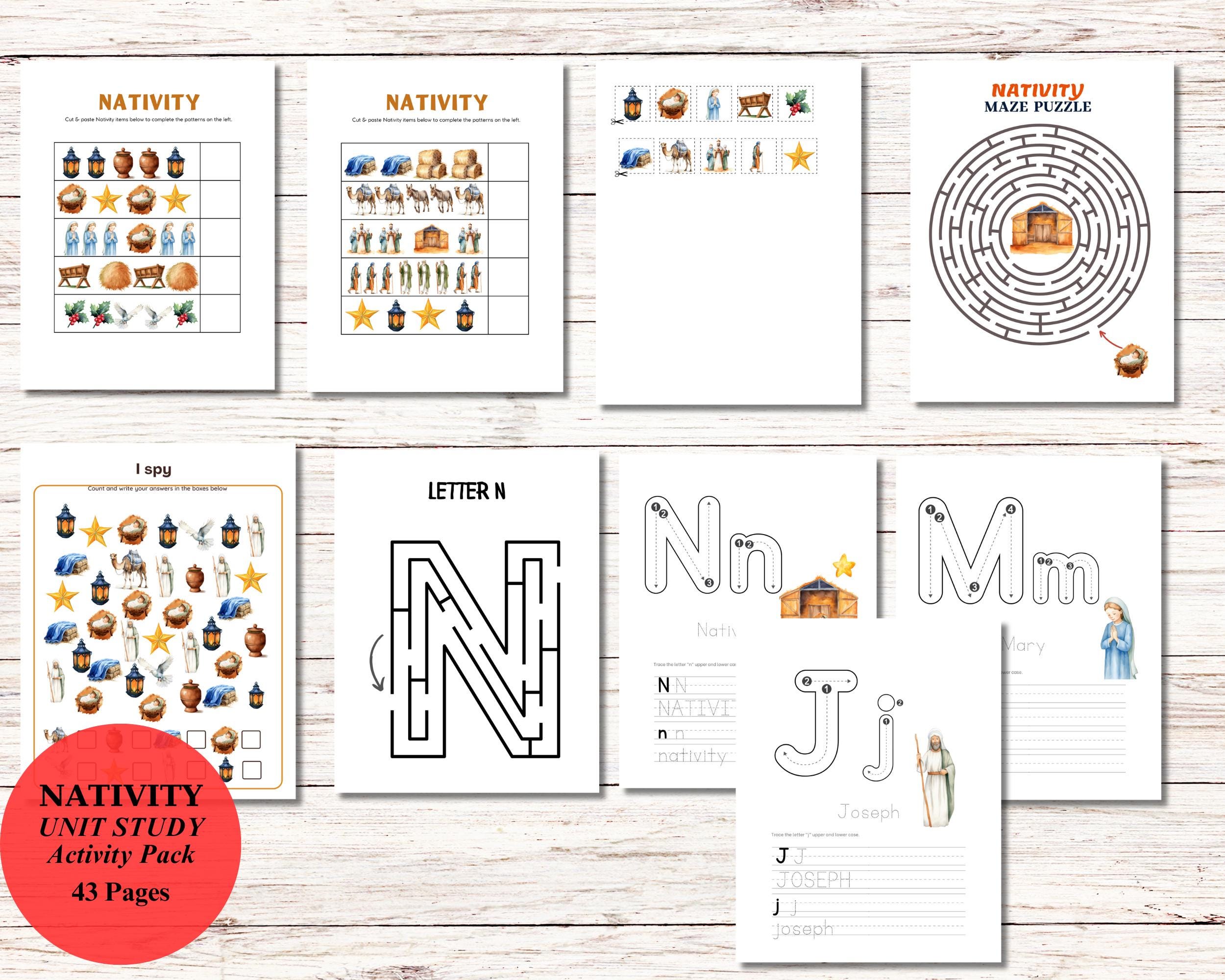 Nativity Unit Study, Nativity Activities, Nativity Poems, Nativity ...