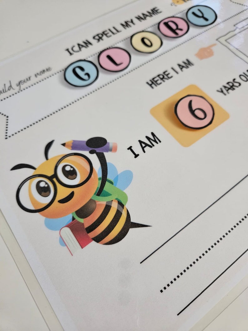 Name Activity for Kids, Printable - Etsy