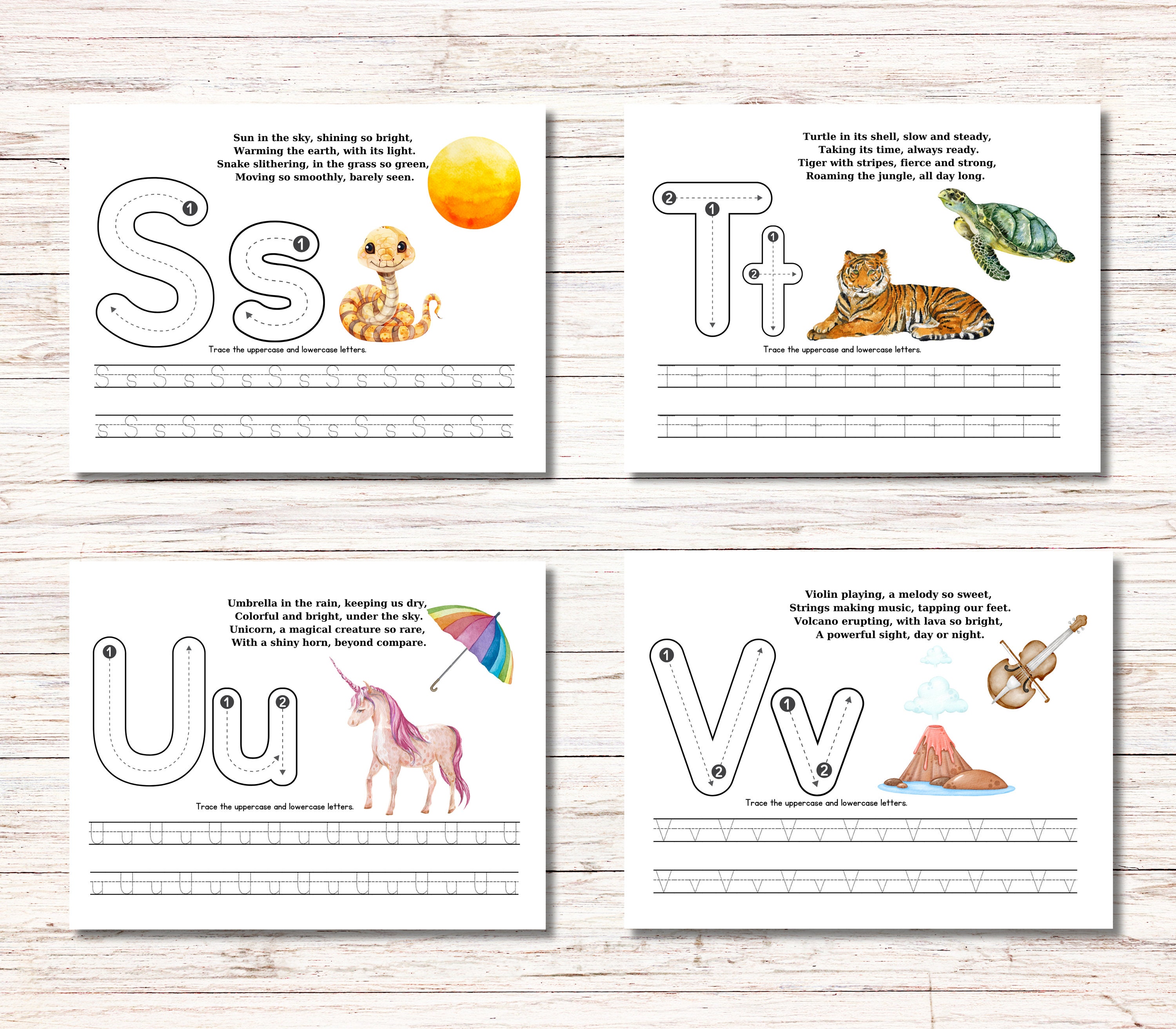 Alphabet Poems for Each Letter. Great for Kindergarten or Preschool ...