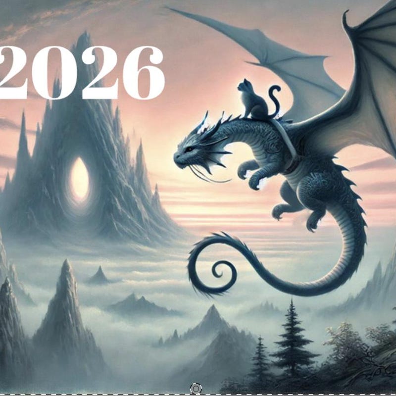 Fantasy Cat Art Calendar - Etsy