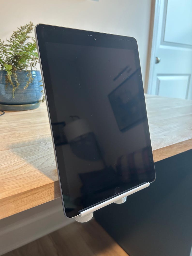 Clamp-on Tablet Stand: Adjustable Desk & Monitor Mount - Etsy
