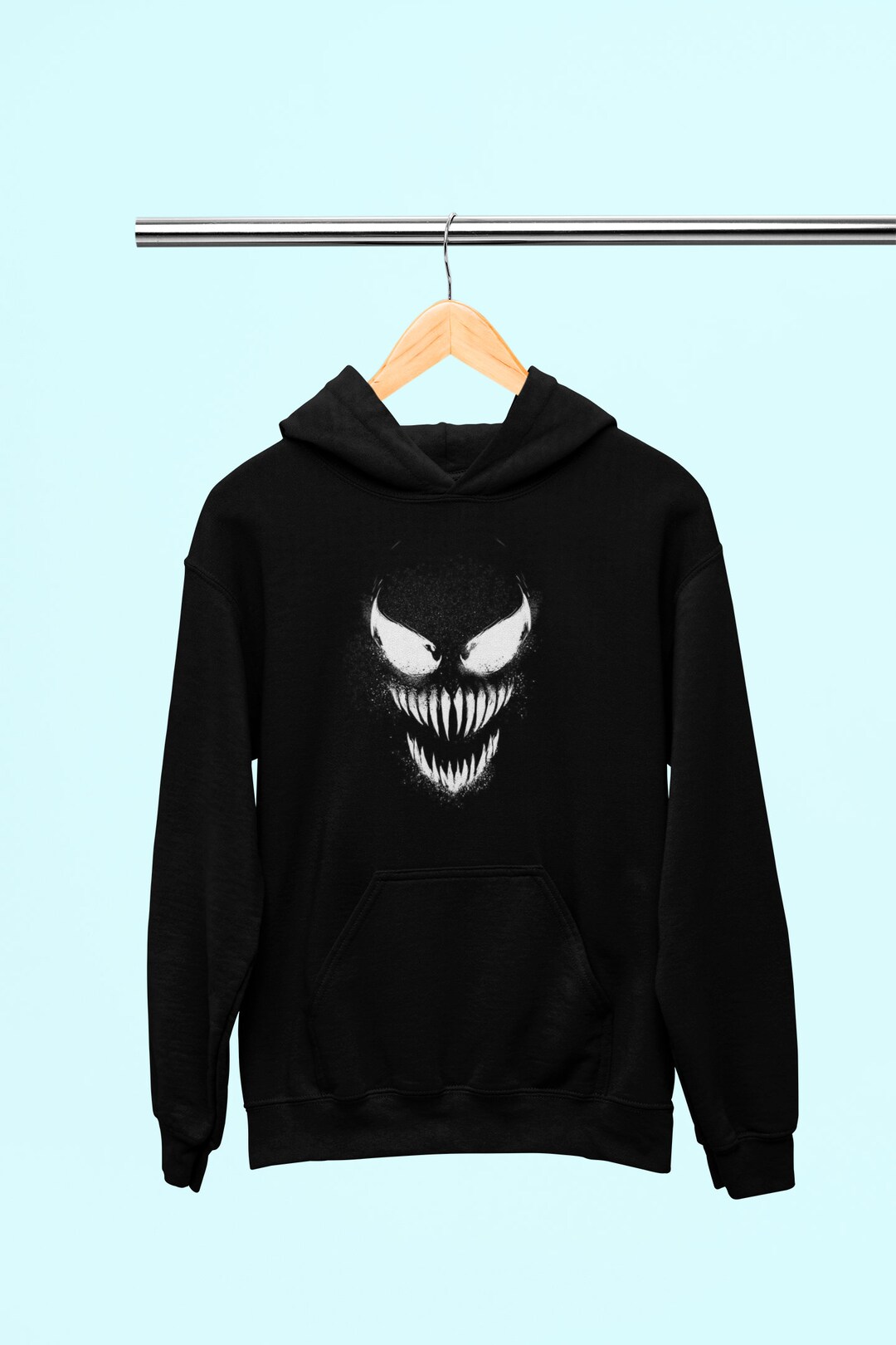 Venom Angry Face Unisex Hoodie - Etsy