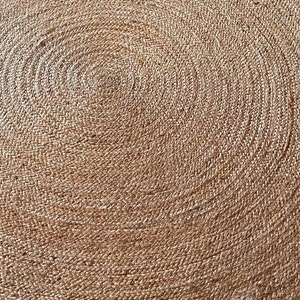 Tapis Rond En Jute Naturelle - Etsy