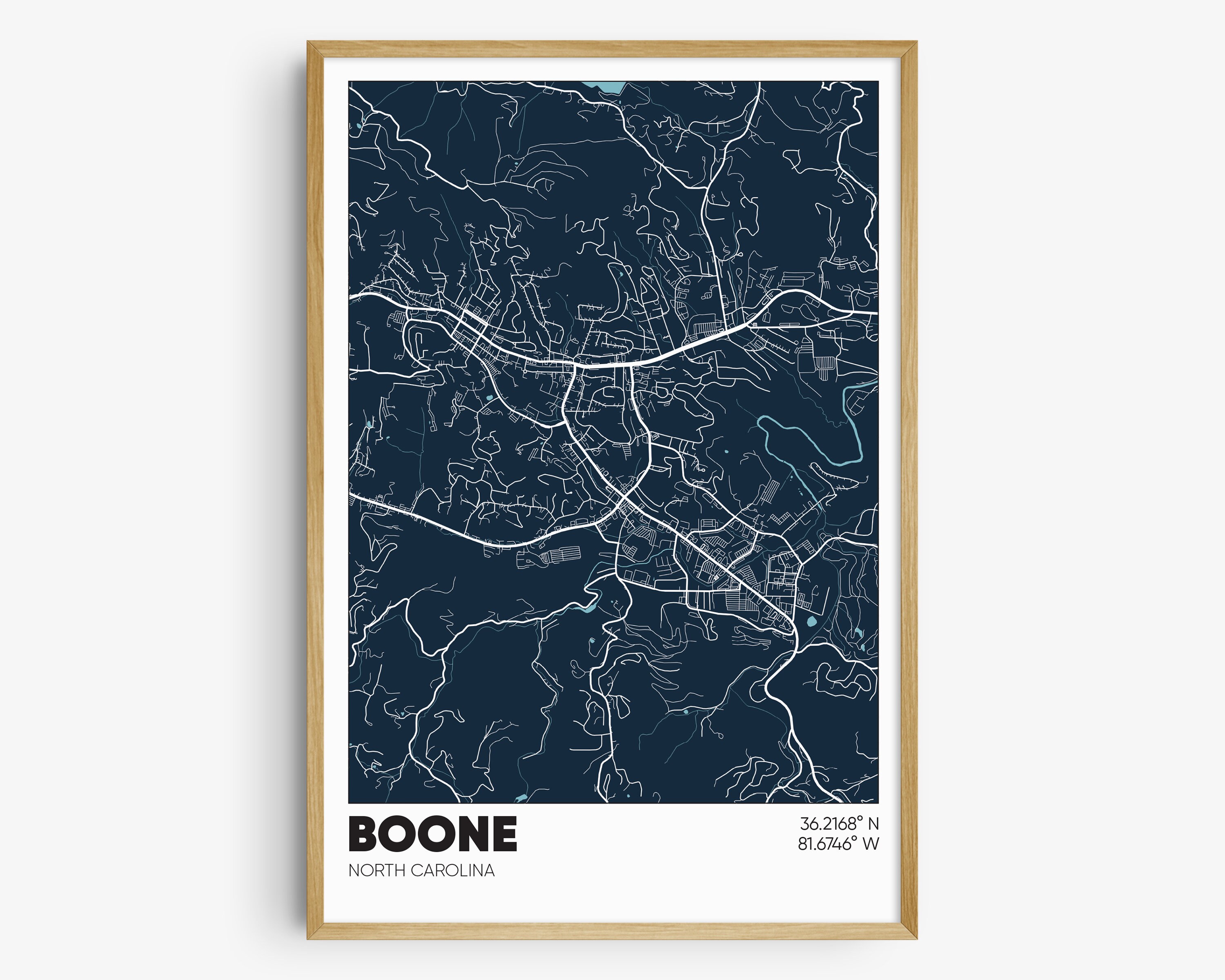 Map Of Boone Nc