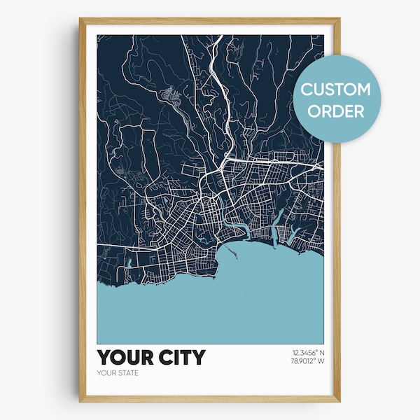 Custom Map Gift - 60+ Gift Ideas for 2025