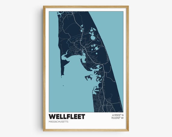 Map Of Wellfleet Cape Cod