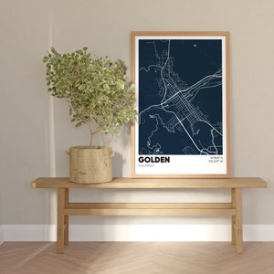 Golden CO Map Print, Colorado Wall Art, Golden CO Poster - Etsy