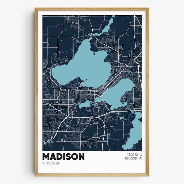 Madison Wisconsin - Etsy