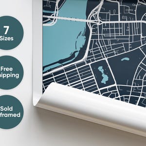 Beacon Hill Boston Map Print, Massachusetts Wall Art, Boston ...