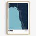 Kihei HI Map Print, Maui Wall Art, Kihei Hawaii Poster - Etsy