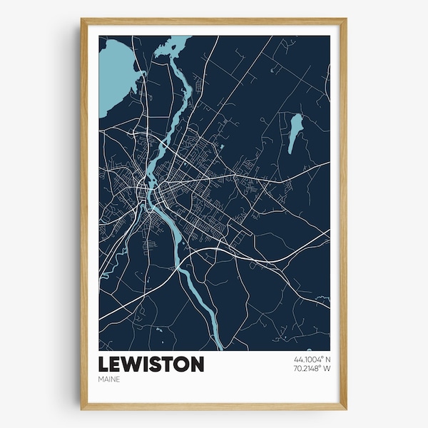 Lewiston Maine - Etsy