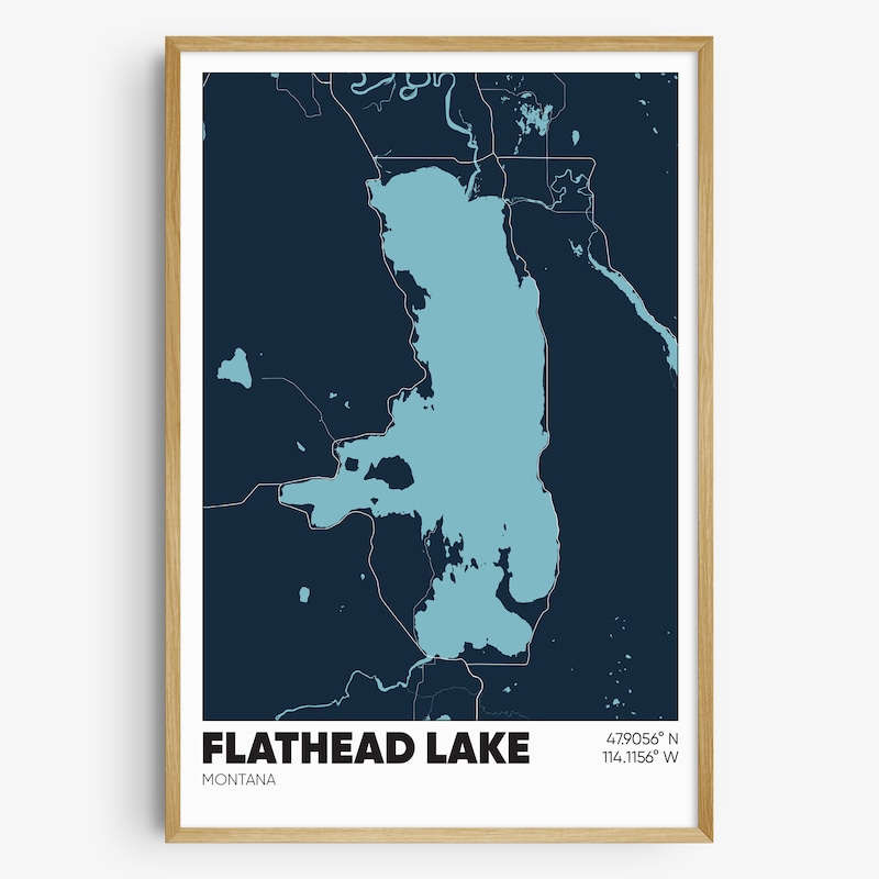 Flathead Lake Art - Etsy