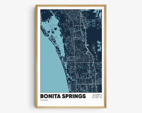 Florida Map Bonita Springs