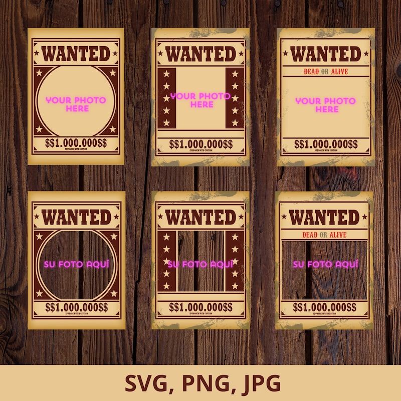 Most Wanted Photo Frame - Etsy