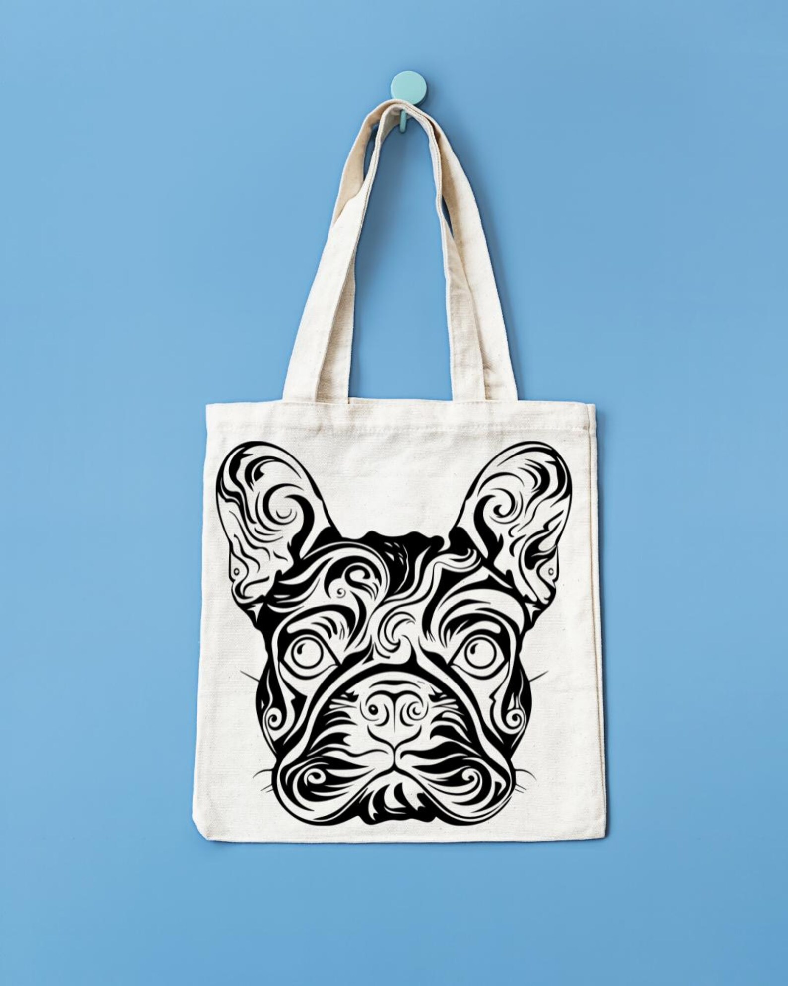 3 French Bulldog Silhouettes SVG, Vector, Svg, Pdf, Eps, Dxf, Png, Jpeg ...