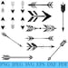 Black Arrows SVG, Arrows Vector, Cutting File, Digital Download, Svg ...