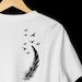 Feather With Birds SVG, Vector Cut File (digital Download) - Etsy
