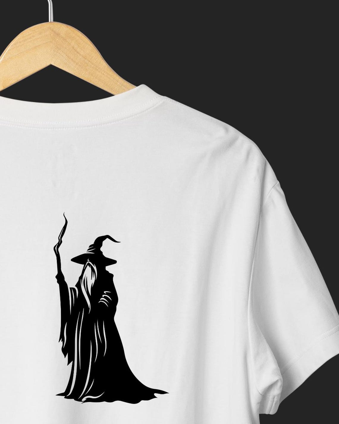 Wizard SVG , Sorcerer With Staff, Cutting File, Digital Download ...