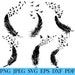 Feather With Birds SVG, Vector Cut File (digital Download) - Etsy