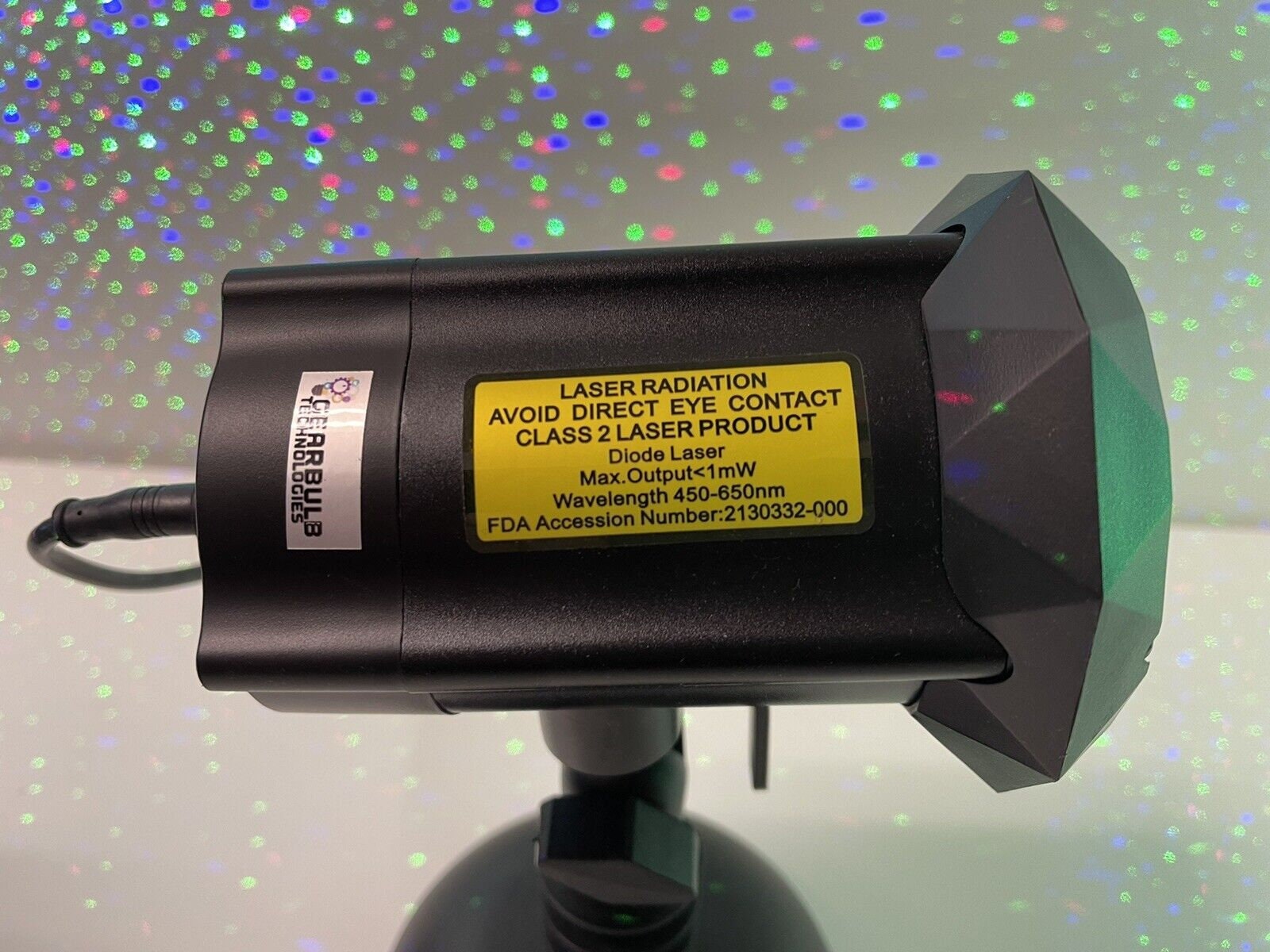 Lightshow RGB Firefly Galaxy Star LED Laser Motion Shower Indoor ...