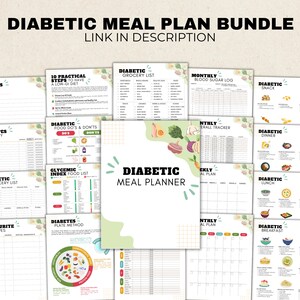 Diabetic Food List in the Plate Method, Diabetic Meal Plan and Food ...