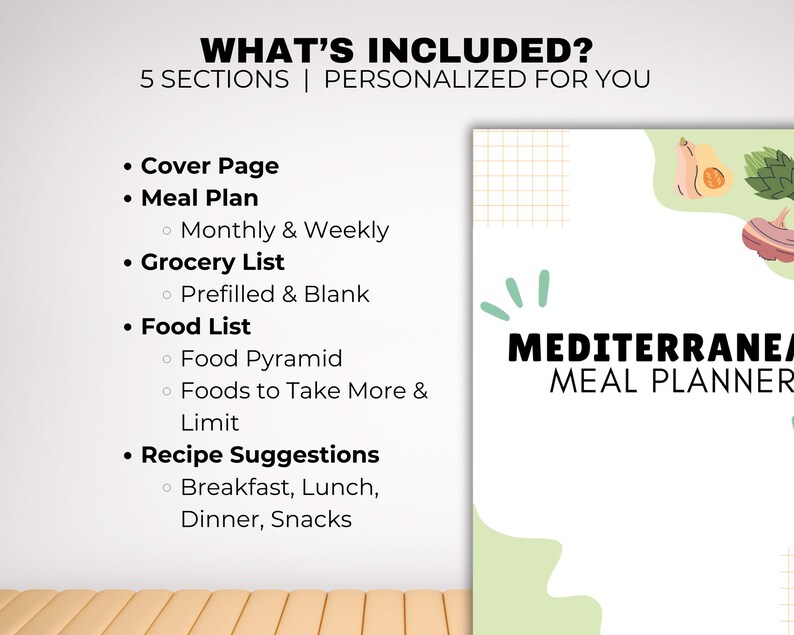 Mediterranean Diet Meal Plan and Grocery List, Heart Healthy Food List ...