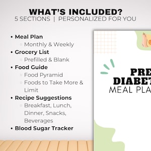 Pre Diabetic Meal Plan and Food List for Pre Diabetes Low Sugar Food ...
