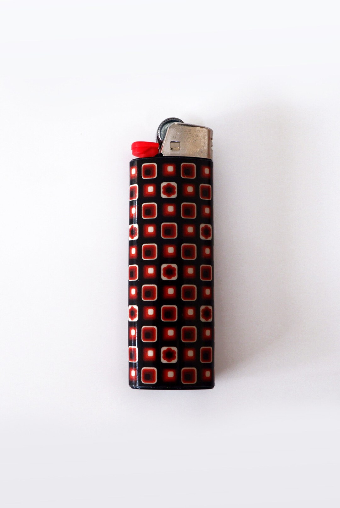 70s Retro Floral Pattern Lighter Wrap Sticker - Etsy