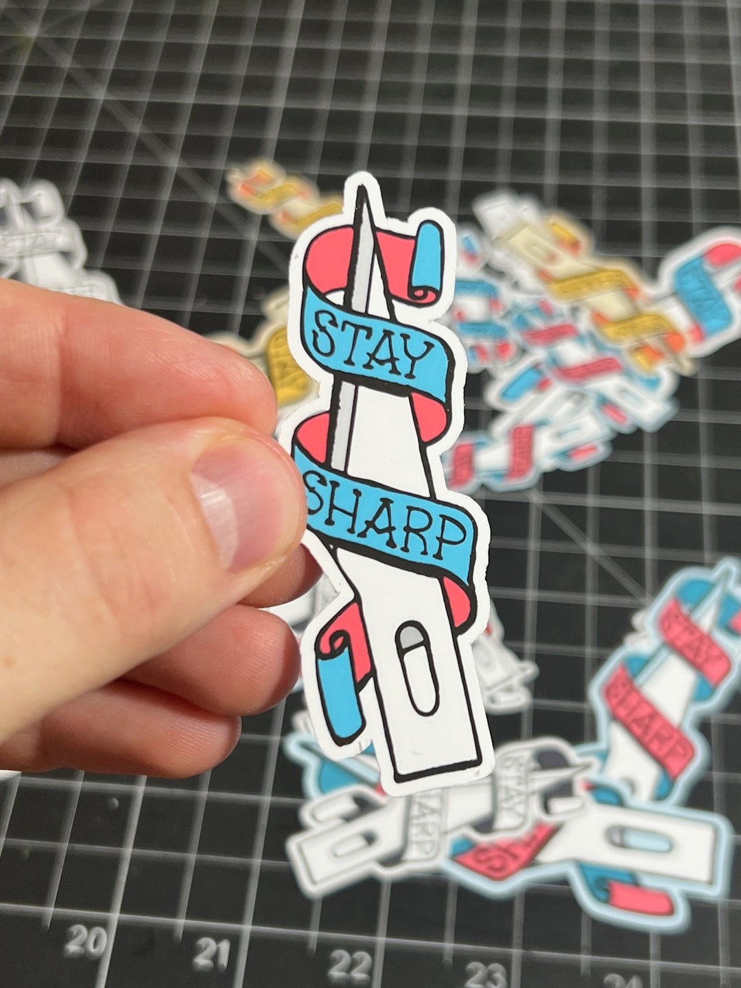 Artist/designer/crafter Sticker • 3 Color Schemes! - Etsy
