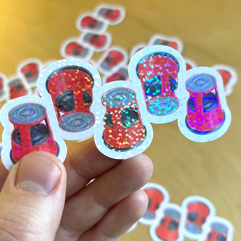 Library Sticker - Etsy