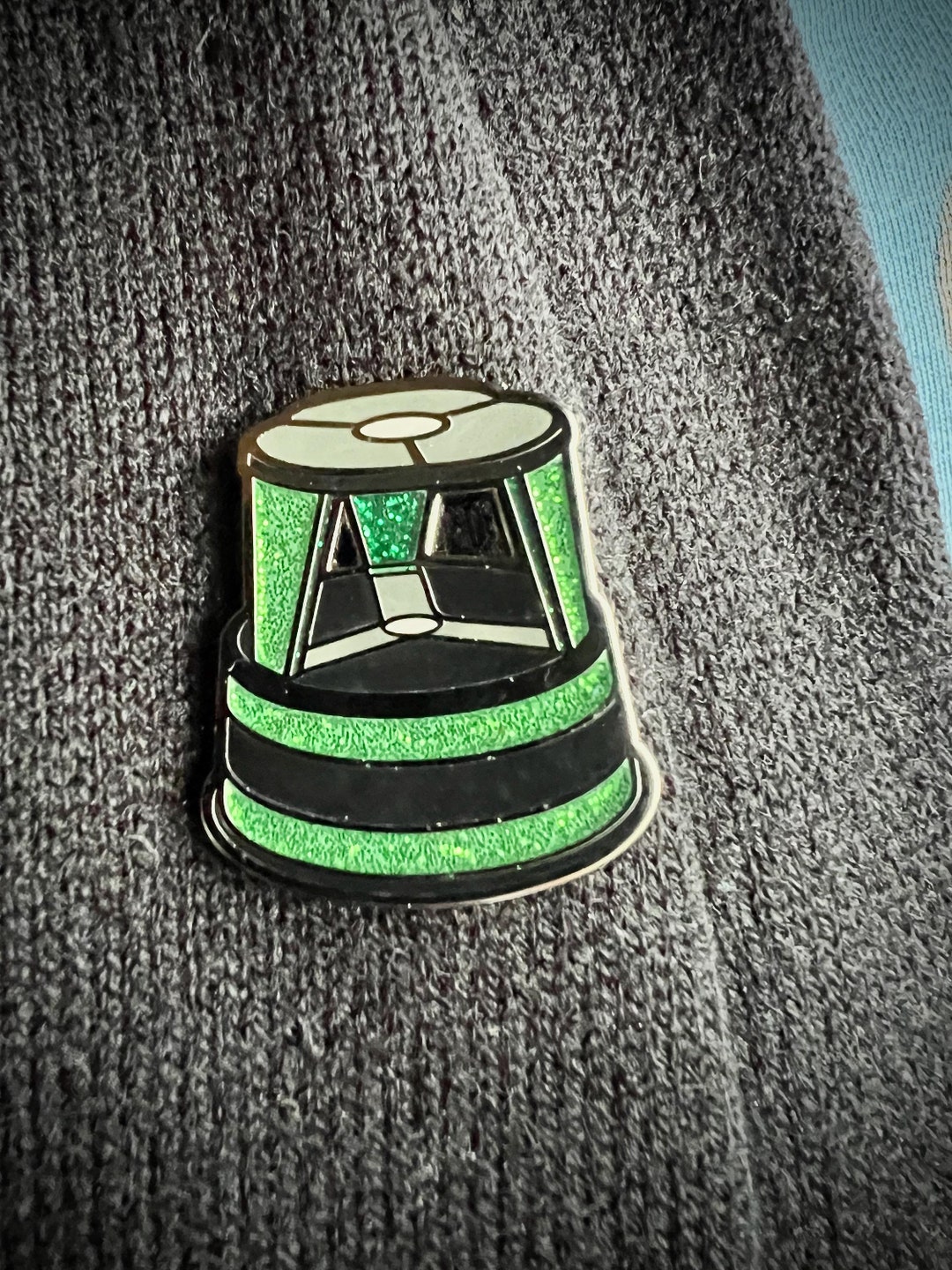 Emerald Green Library Stool Pin | Gift for Teachers, Librarians, and ...