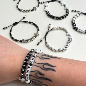 Handmade Ghost-inspired Friendship Bracelets - Etsy