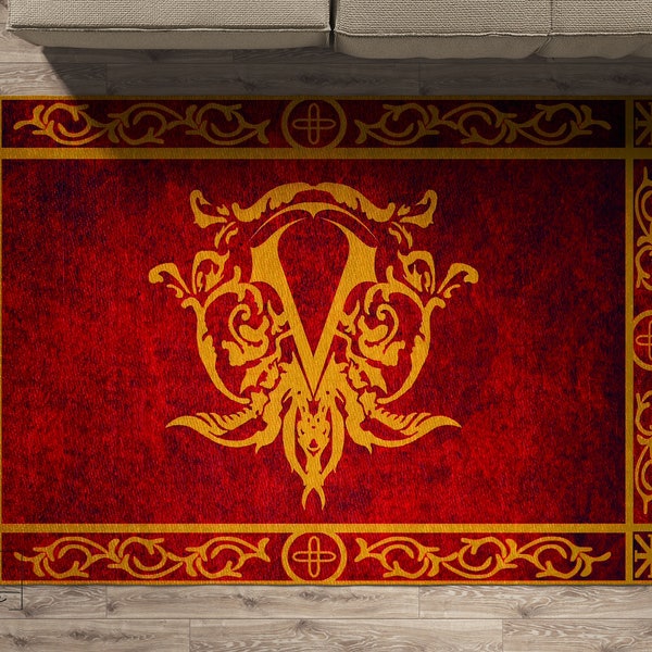 Red Roman Empire Rug - Etsy