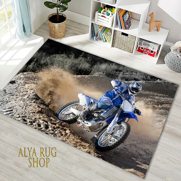 Motorcycle Rug - Etsy