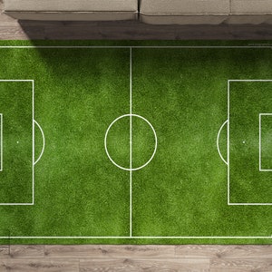 Soccer Field Rug, Football Field Carpet, Soccer Mat, Astroturf Pitch ...