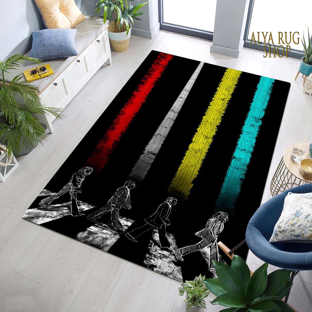Anime Area Rug, Japanese Animation Inspired Floor Mat, Fanatic Home ...