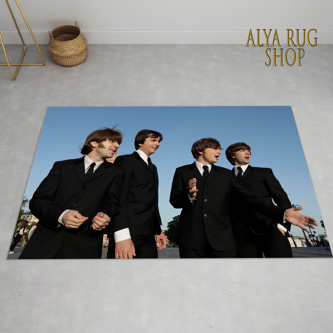 The Beatles Rug, the Beatles Gift, Music Mat, Area Rug, Home Decor ...